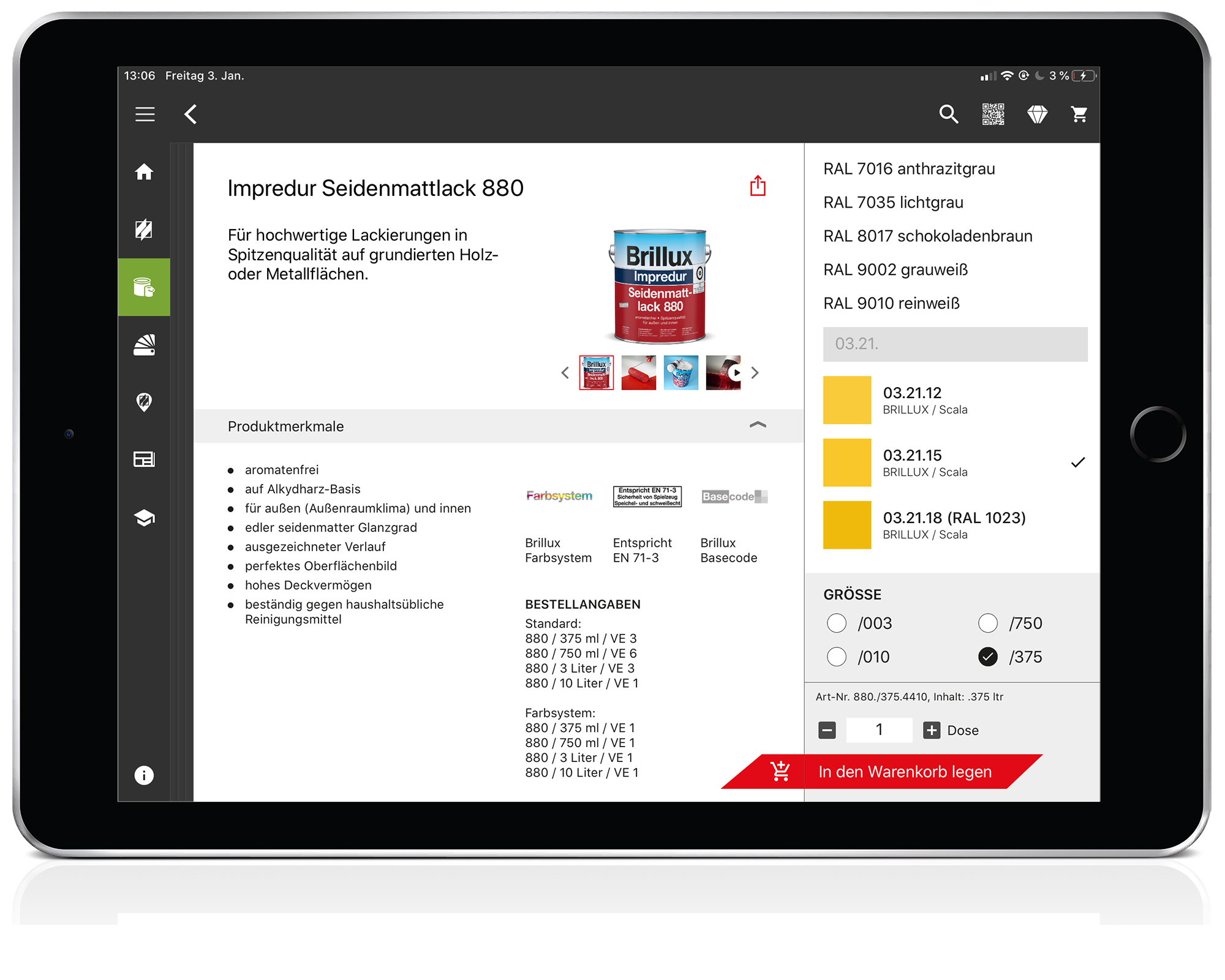 Die Brillux App – Brillux