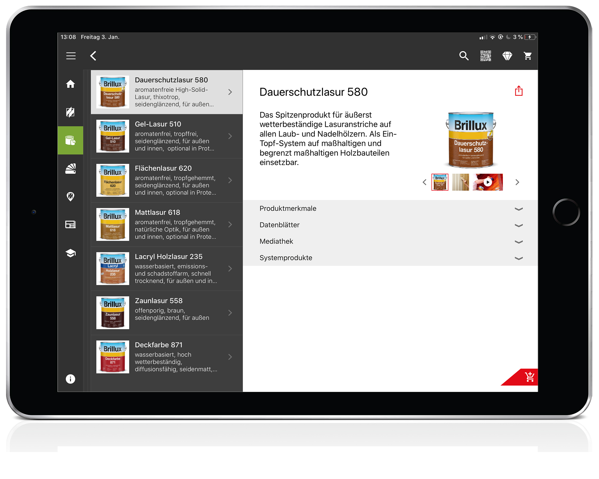 Die Brillux App – Brillux